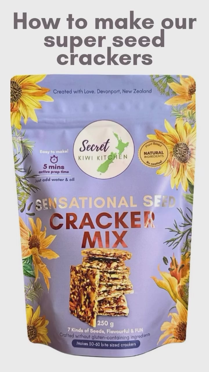 Seeded Cracker Mix- Bundle & SAVE! – Secret Kiwi Kitchen